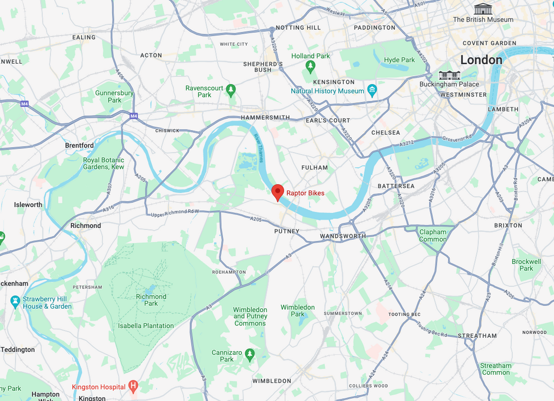 The Clubhouse, Putney – Raptor Bikes