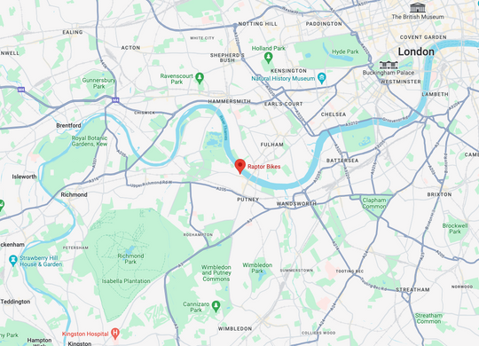 The Clubhouse, Putney – Raptor Bikes
